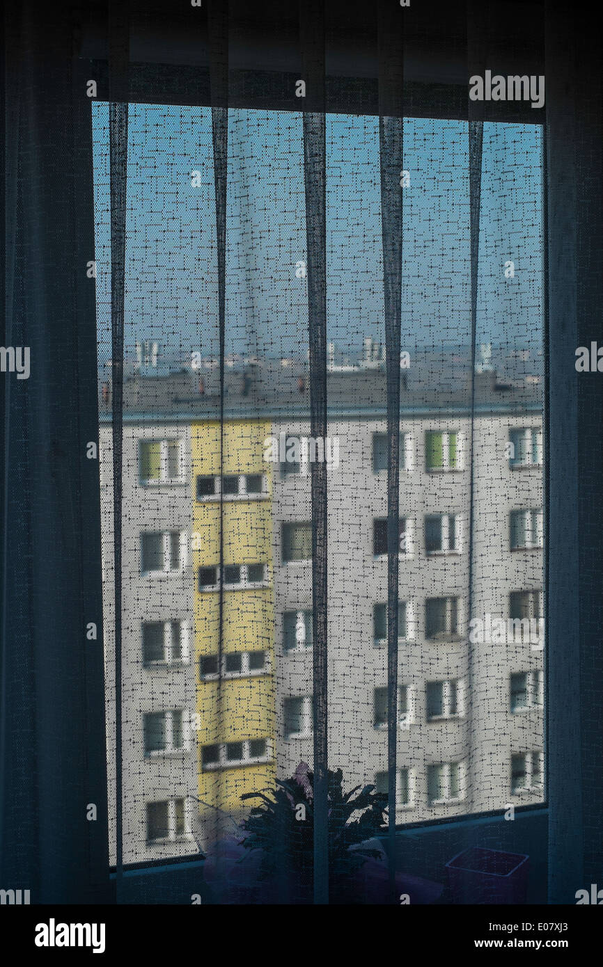 Window apartment view hi-res stock photography and images - Alamy