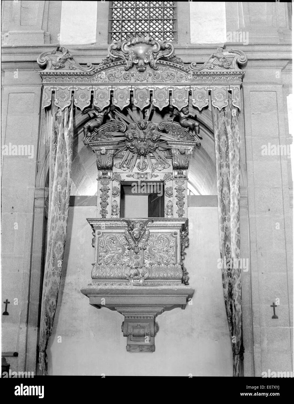 The Igreja do Mosteiro de Arouca, located in Portugal, a historic ...