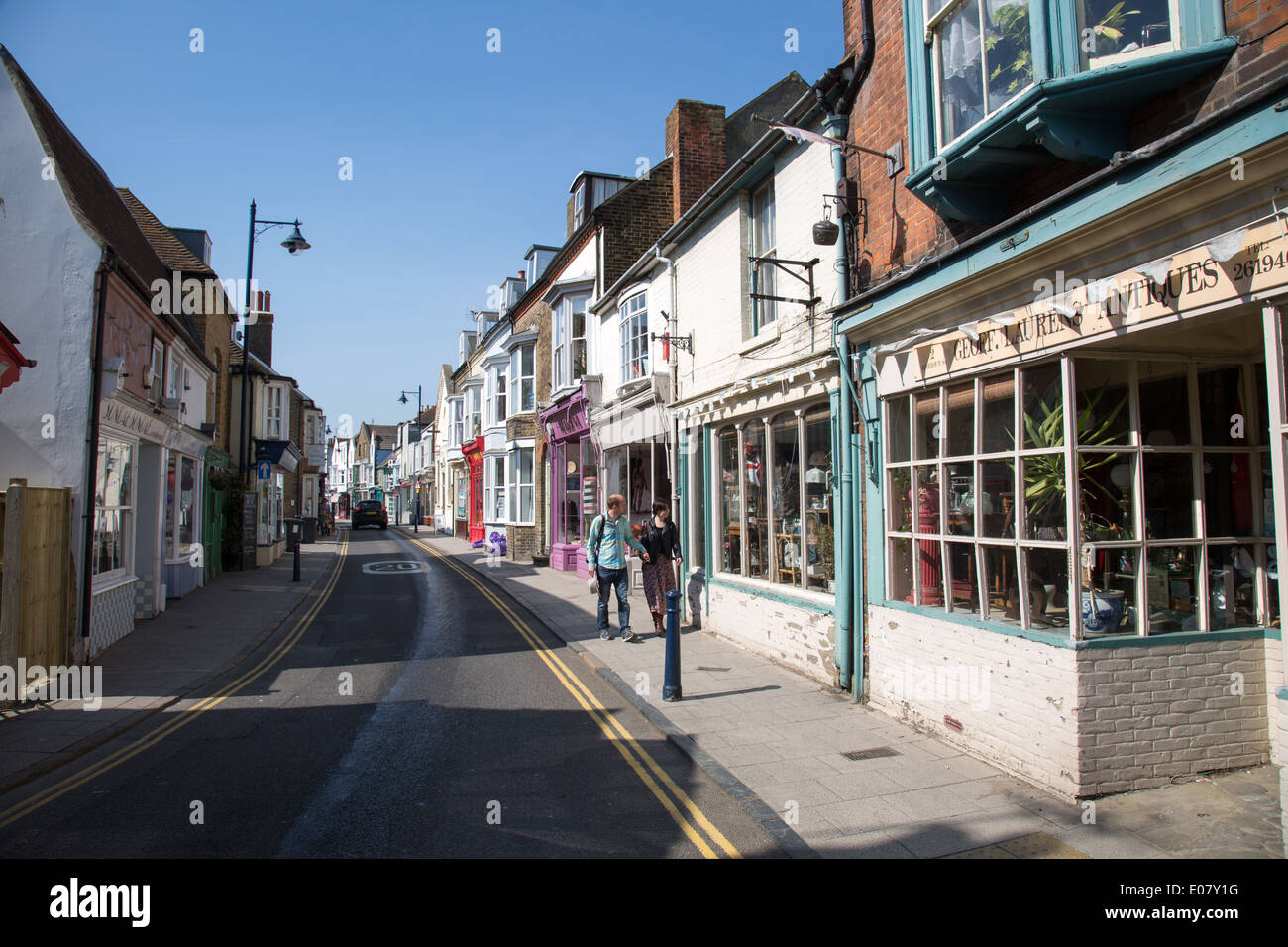 Seaside resort of Whitstable in Kent Stock Photo - Alamy