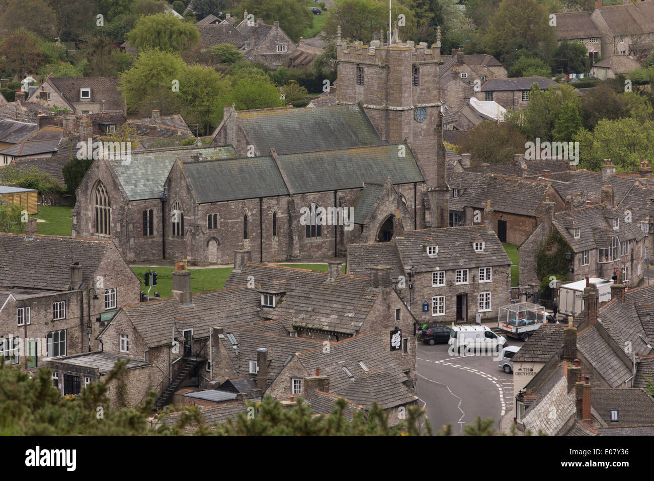 Corfe village hi-res stock photography and images - Alamy
