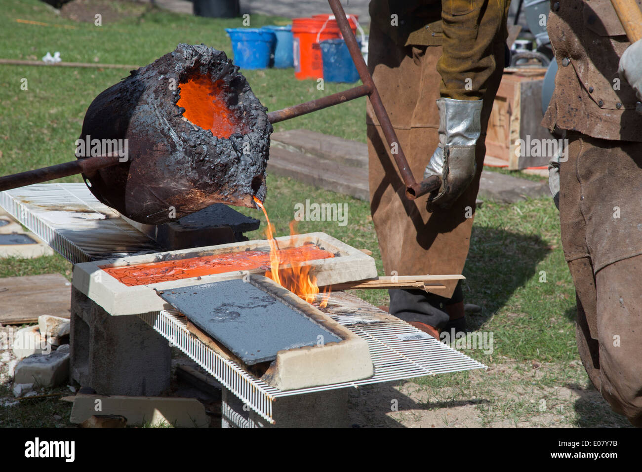 Detroit, Michigan - Members of the Carbon Arts nonprofit educational ...