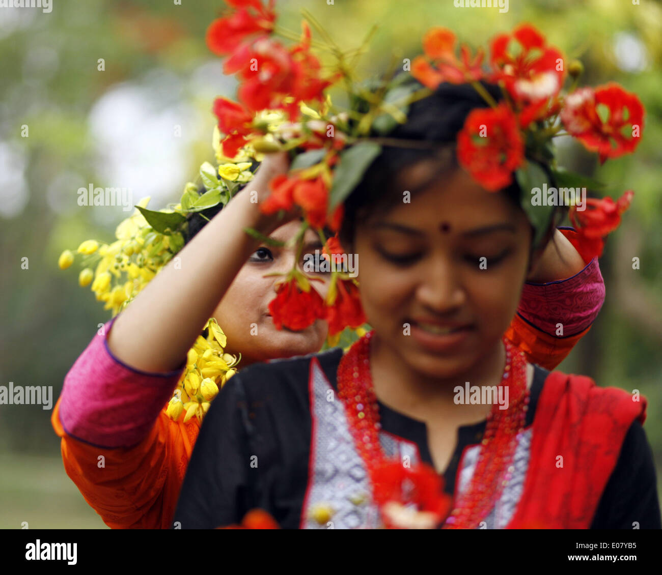 Krishnachura flower hi-res stock photography and images - Alamy