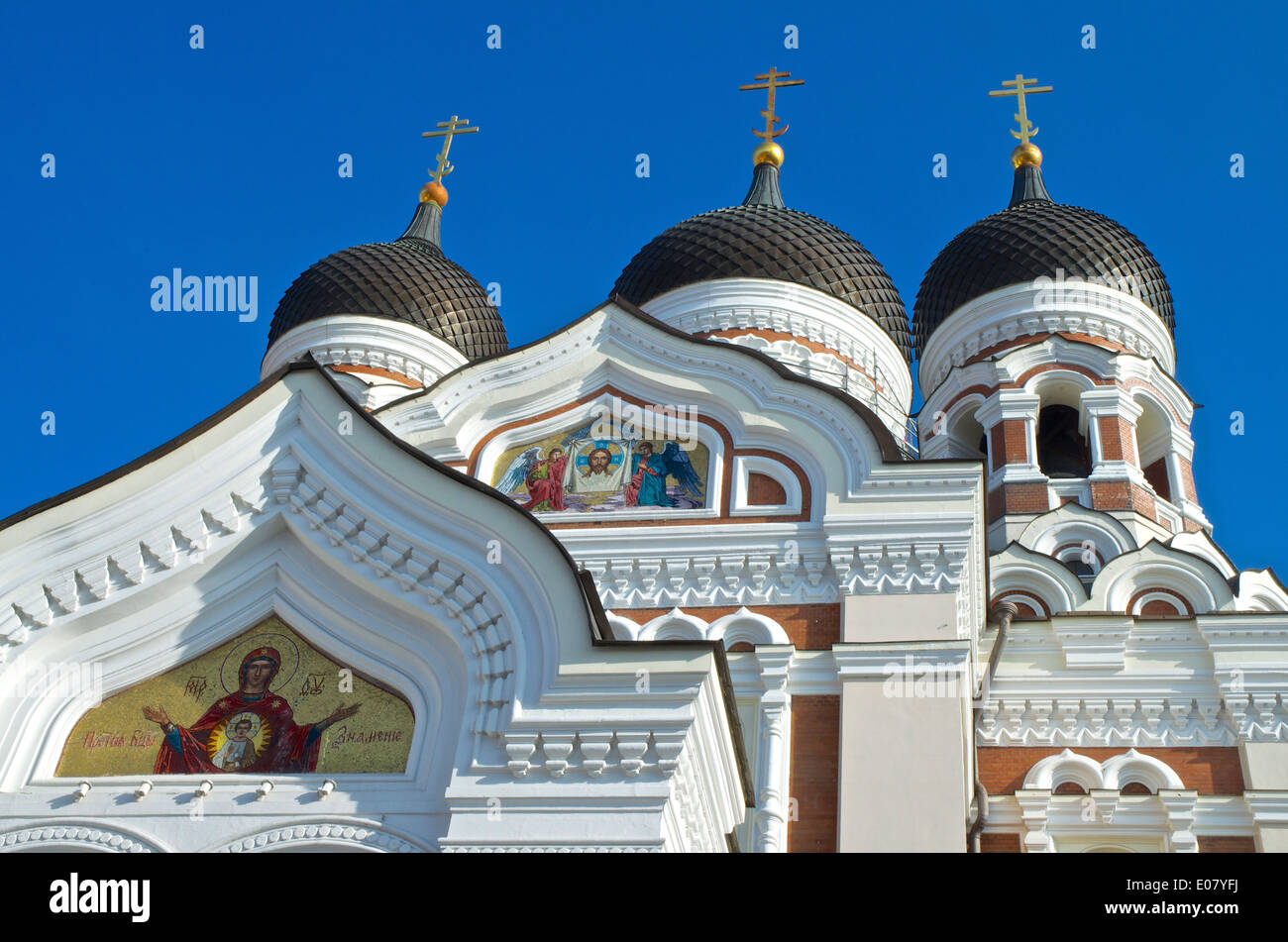 Tallinn Alexander Nevsky cathedral Stock Photo - Alamy