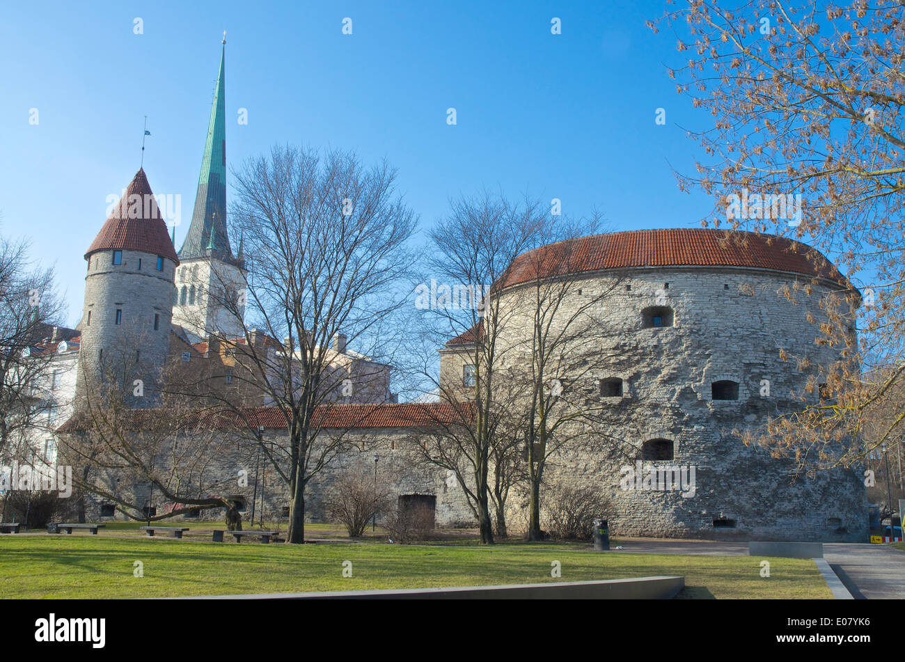 Tallinn Fat Margaret Stock Photo - Alamy