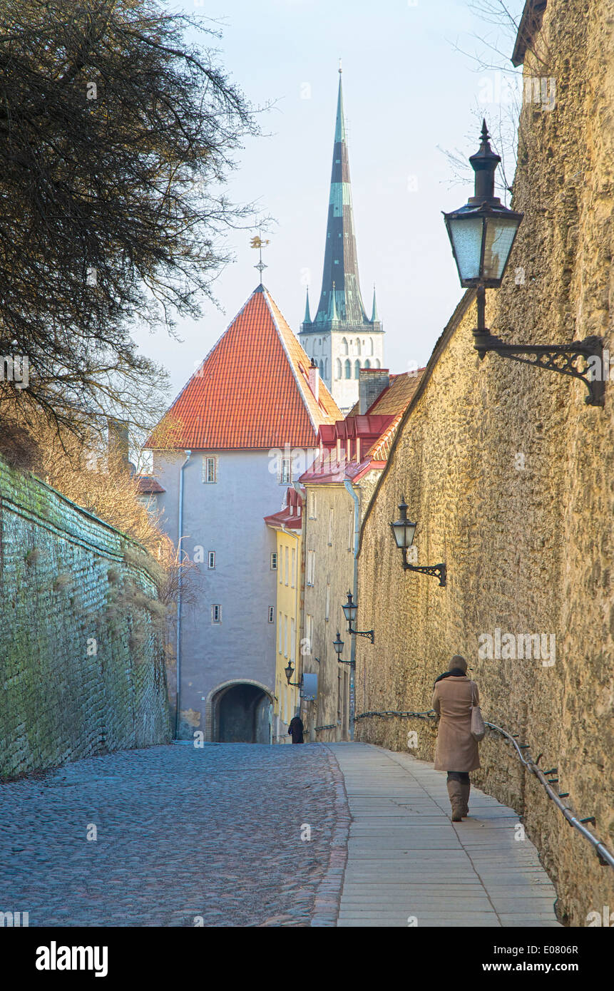 Tallinn The Long Leg Stock Photo - Alamy