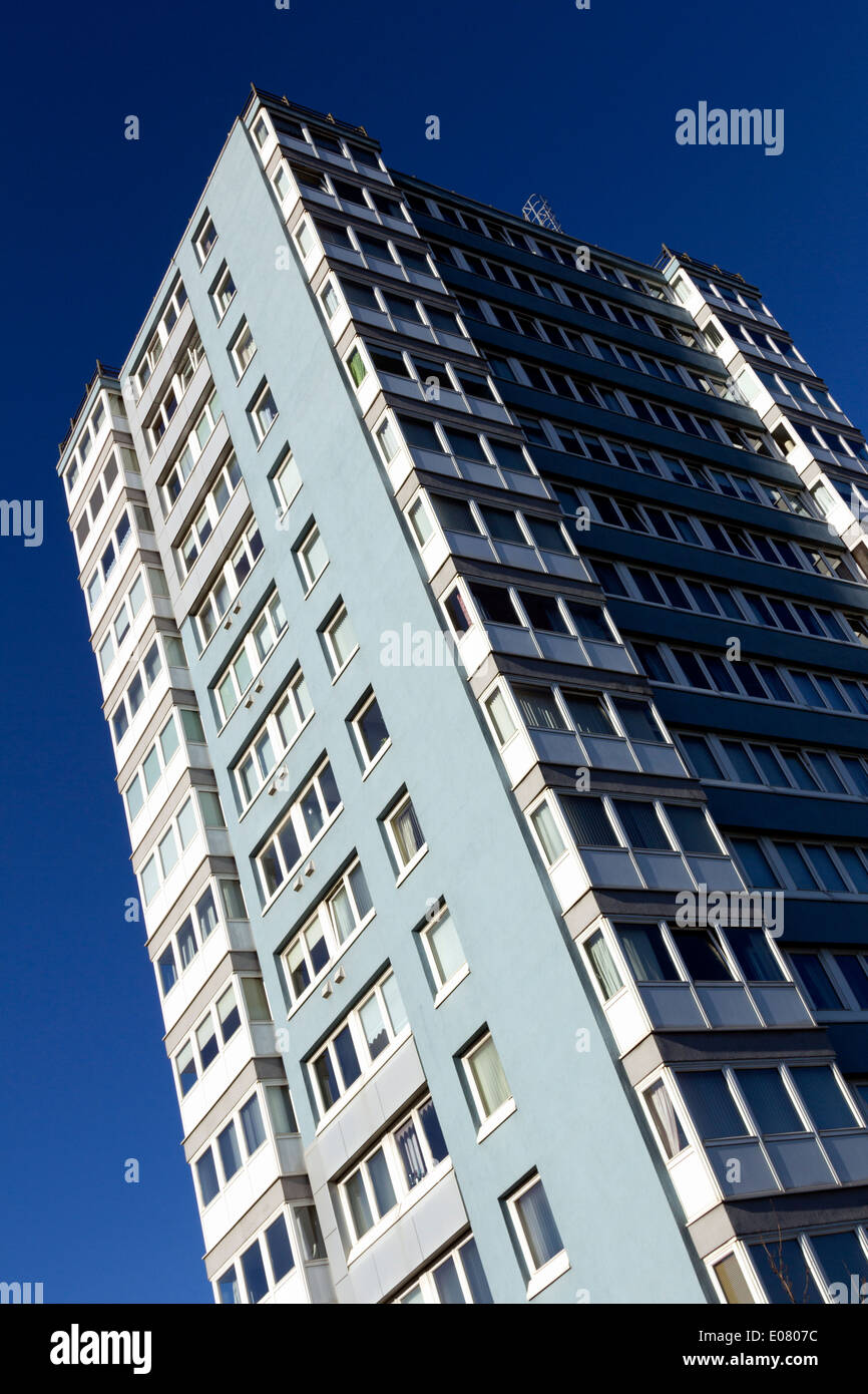 A tower block in Sunderland city centre Stock Photo - Alamy