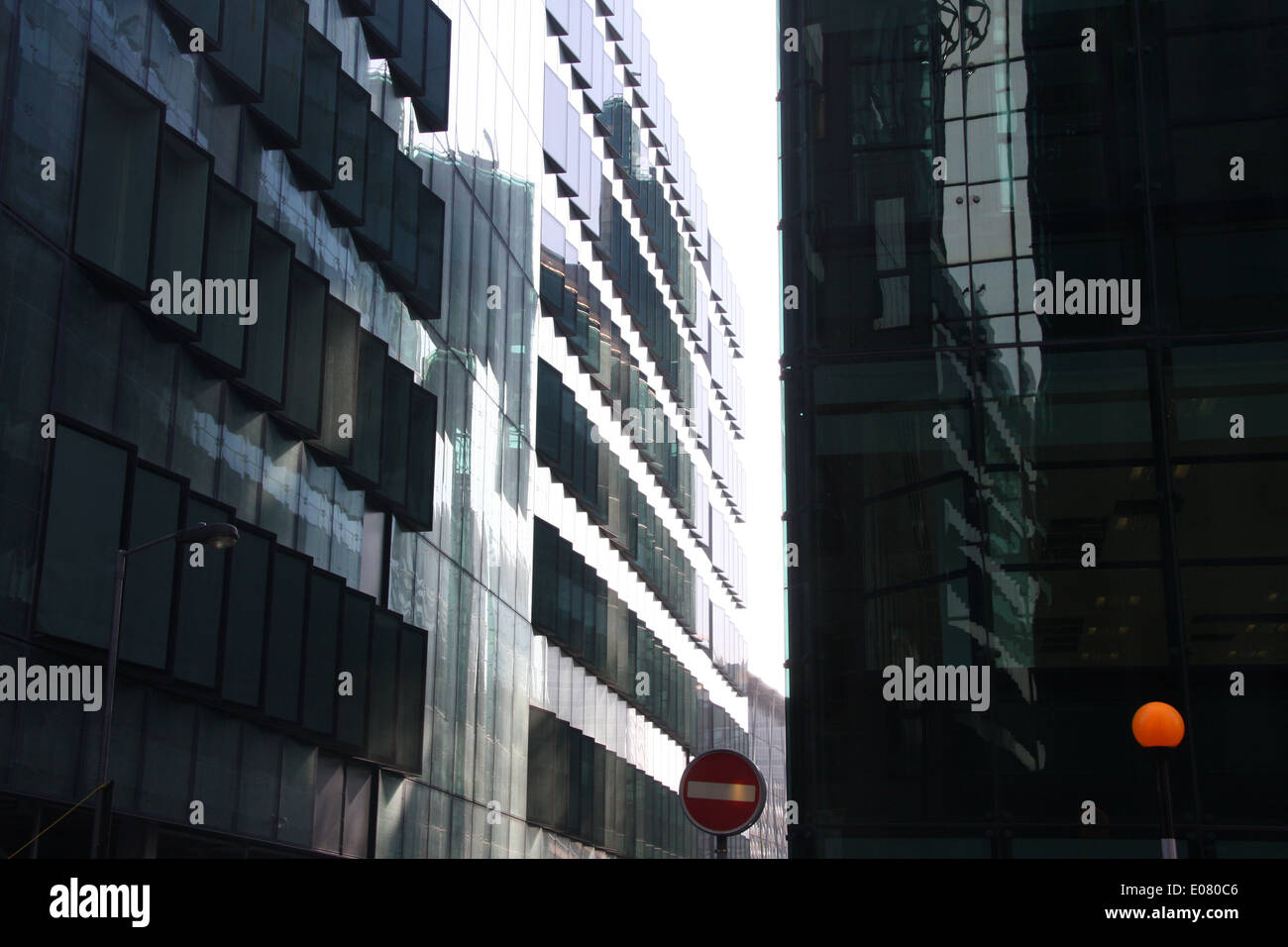 buildings with traffic signs Stock Photo - Alamy