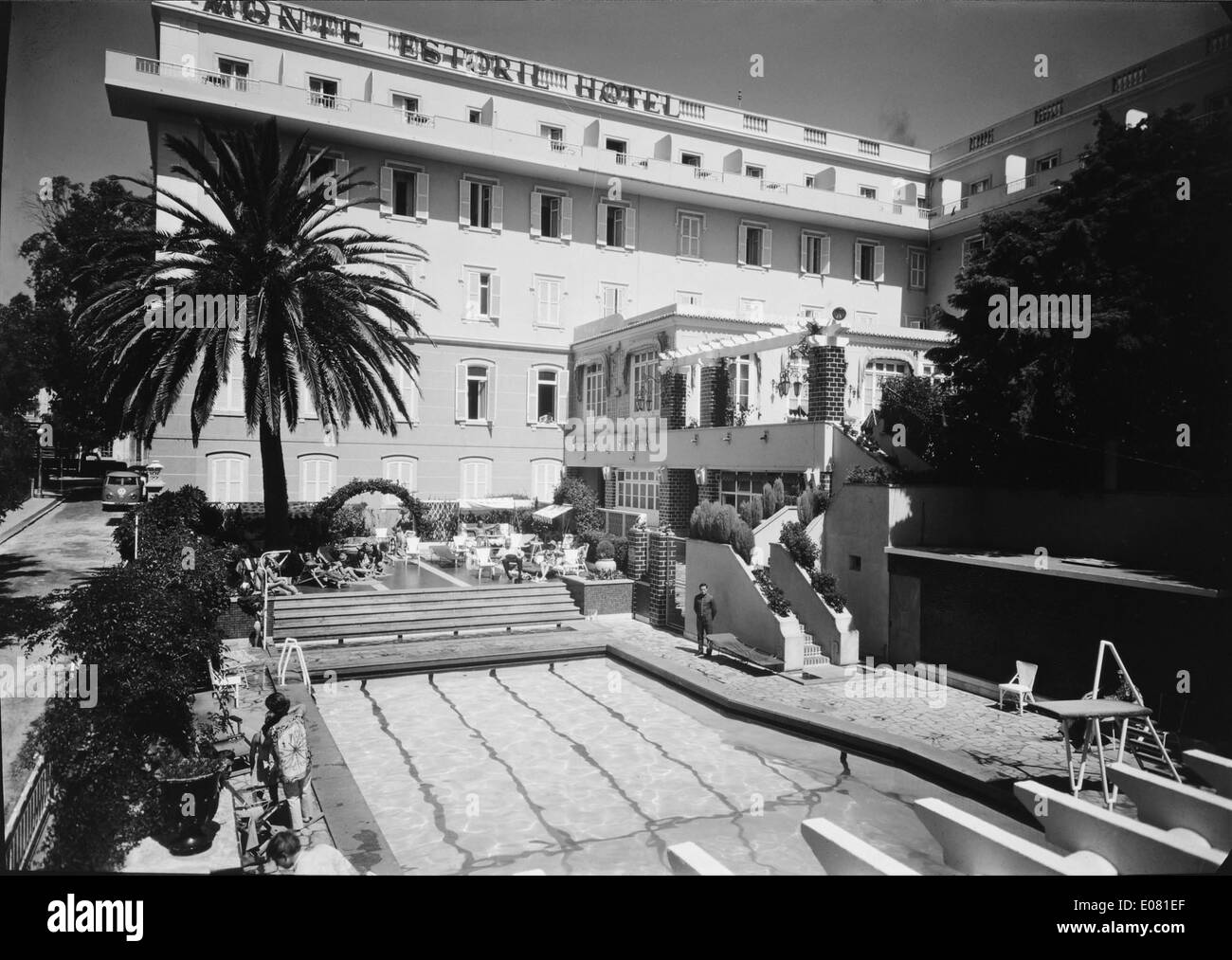 Monte Estoril Hotel in Estoril, Portugal, is a historic hotel known for ...