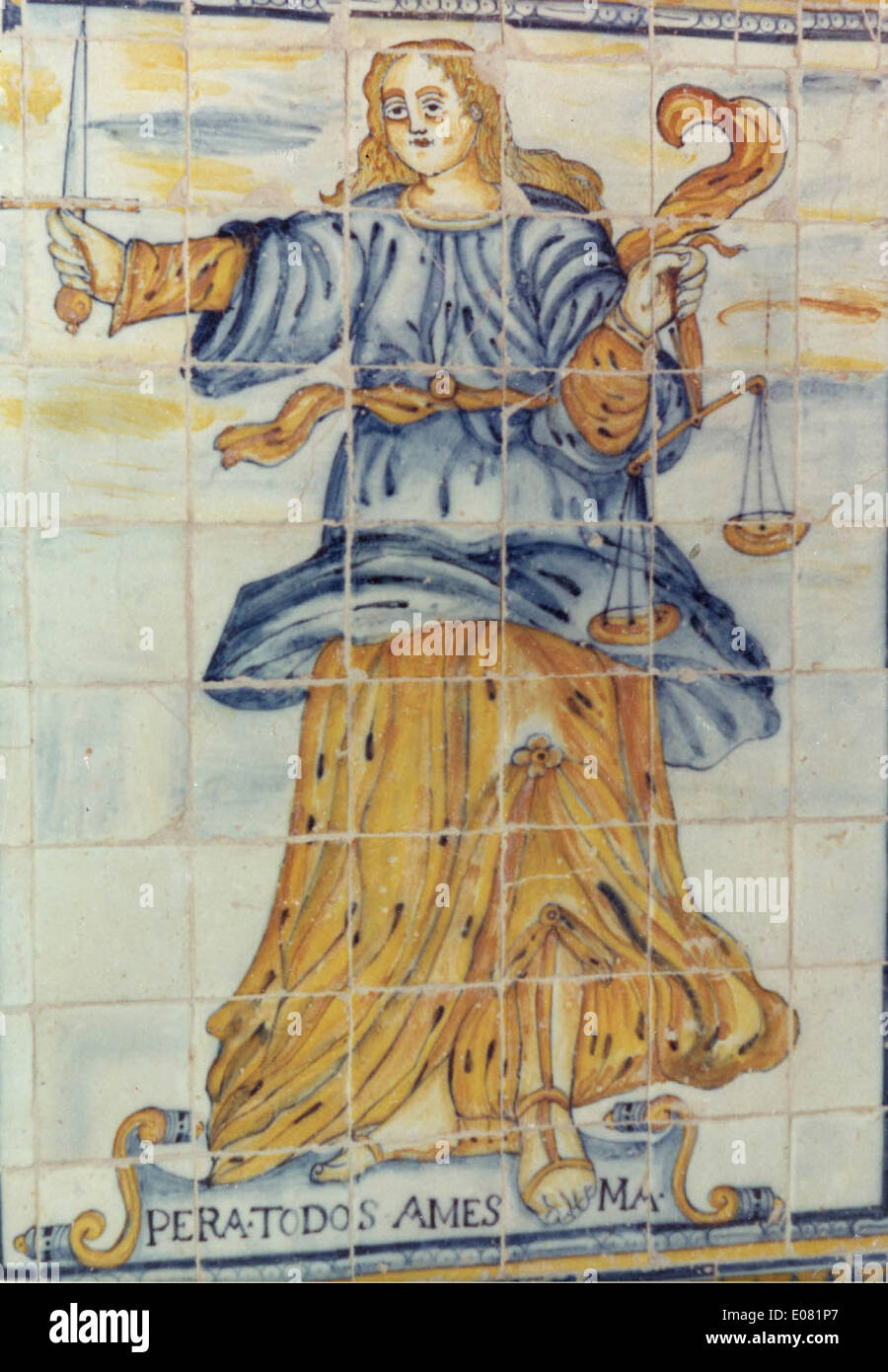 Igreja Matriz de São João Baptista in Moura, Portugal, is an important ...