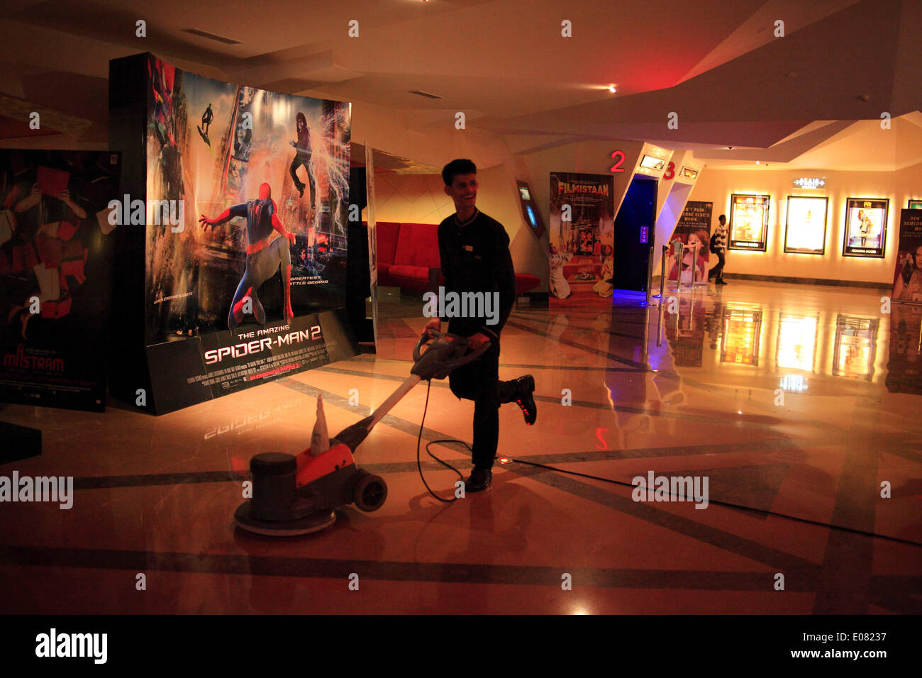 Mumbai, Maharashtra, India. 30th Apr, 2014. The swanky interior at the ...