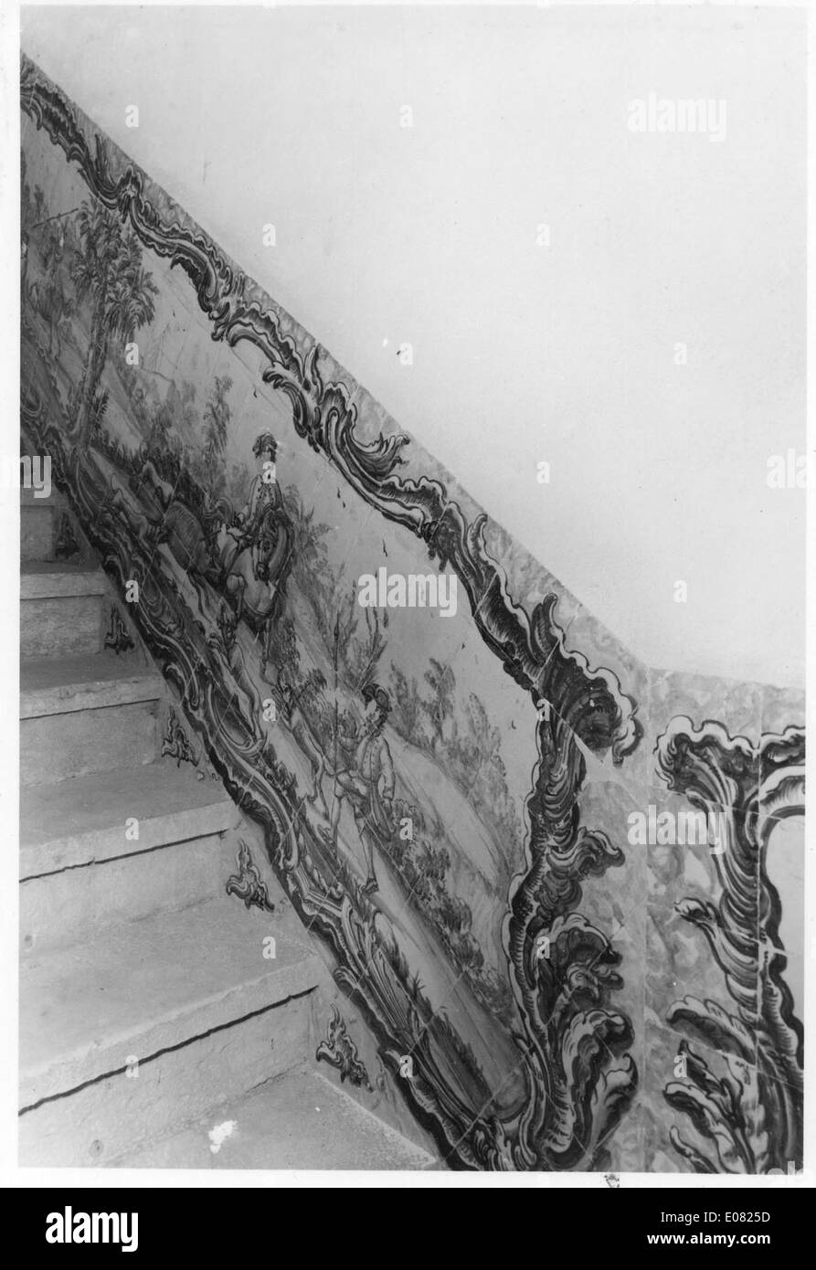 Baroque azulejos Black and White Stock Photos & Images - Alamy