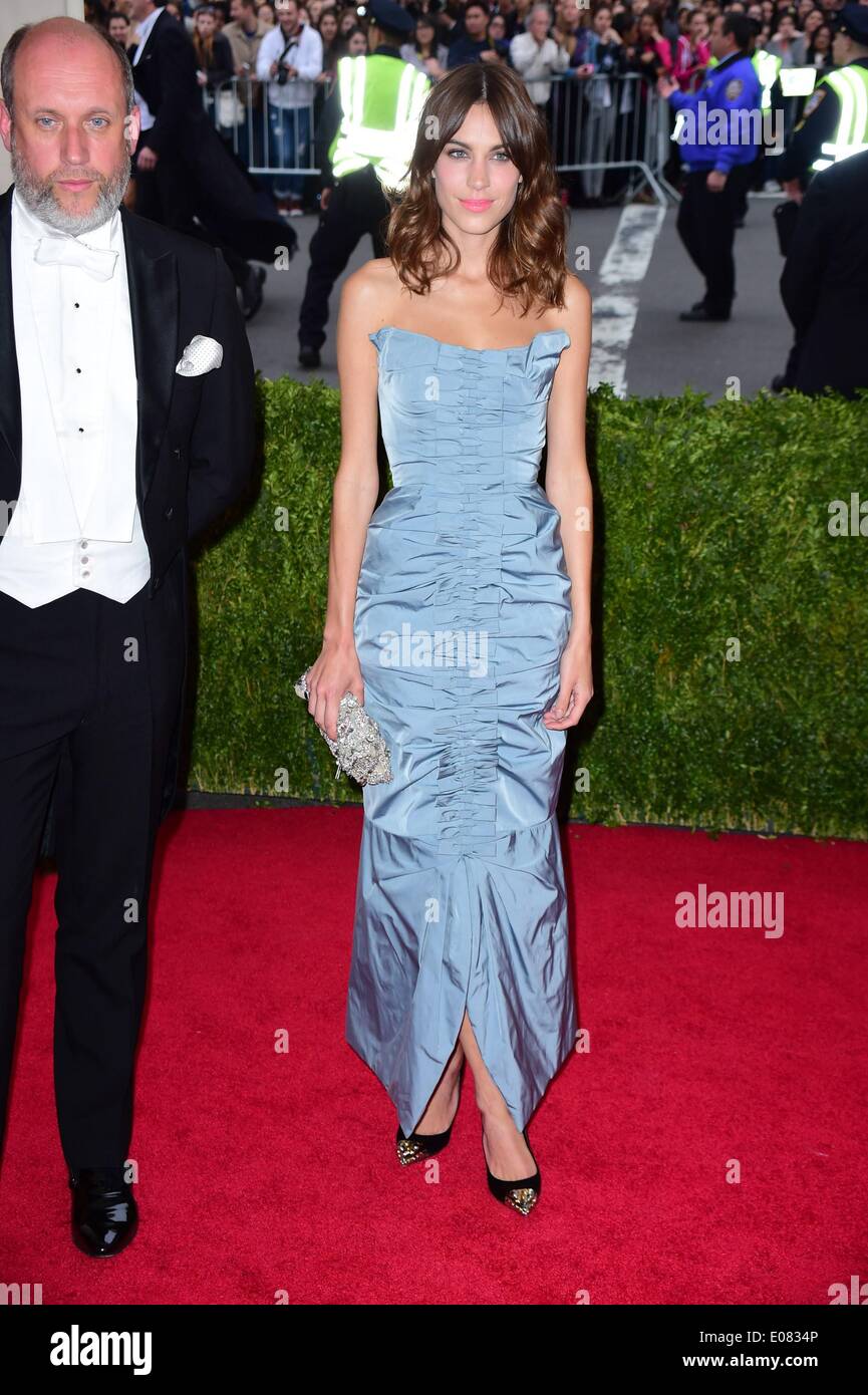 New York, NY, USA. 5th May, 2014. Alexa Chung at arrivals for 'Charles ...
