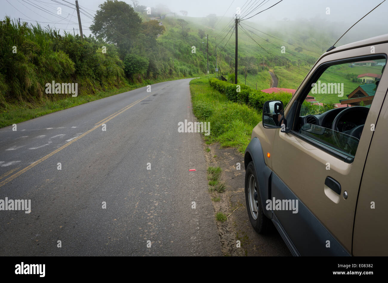 Car rural costa rica hi-res stock photography and images - Alamy