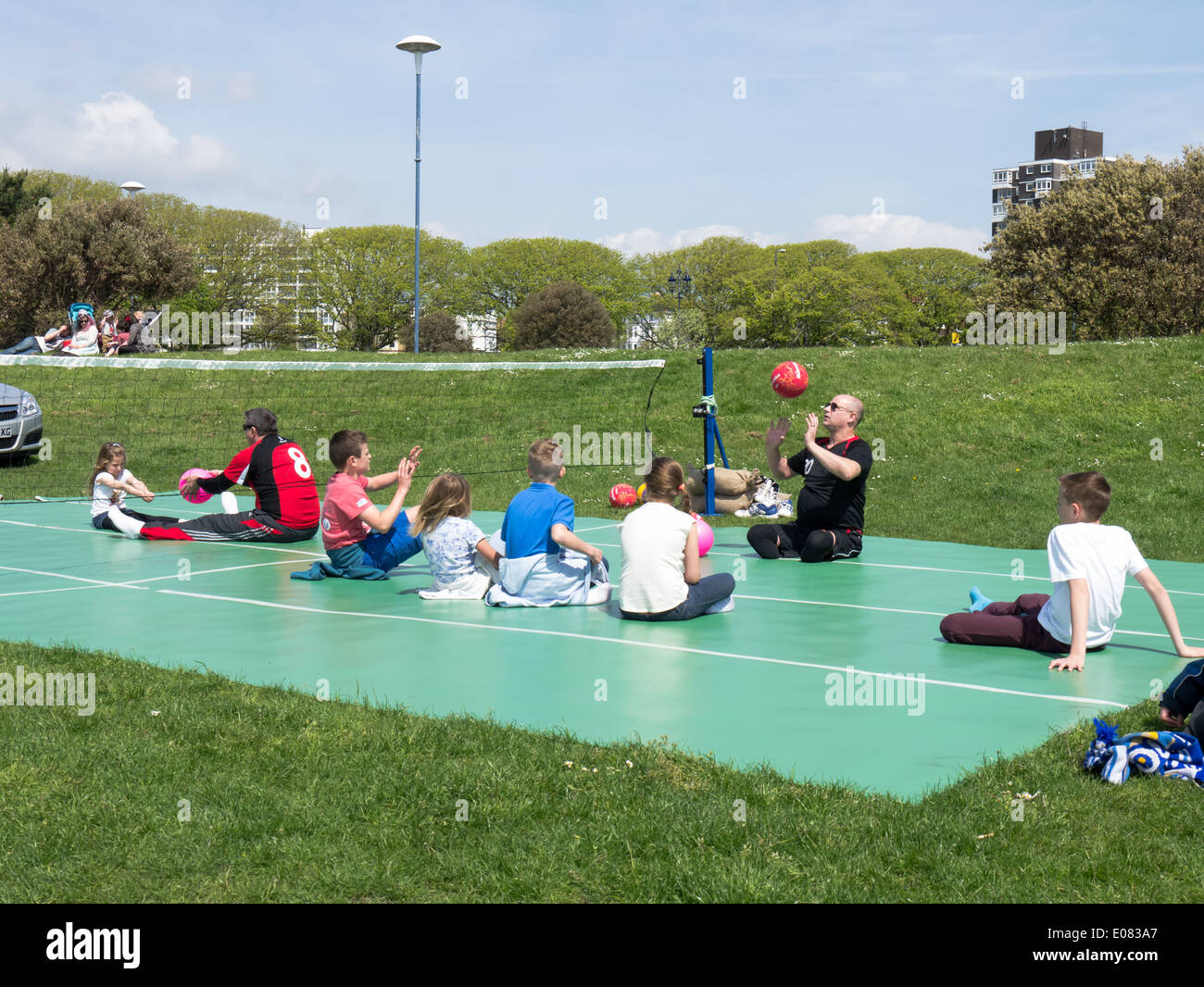 Sitting volleyball hi-res stock photography and images - Alamy