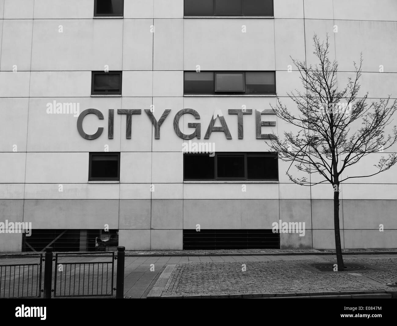 CityGate sign on the office development at St. James' Boulevard ...