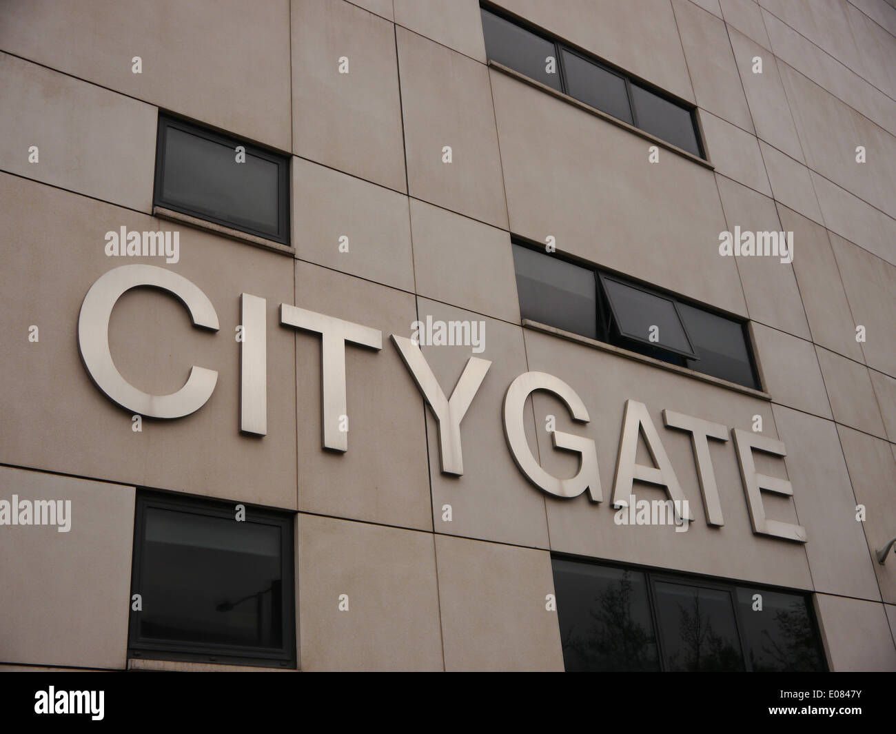 CityGate sign on the office development at St. James' Boulevard ...