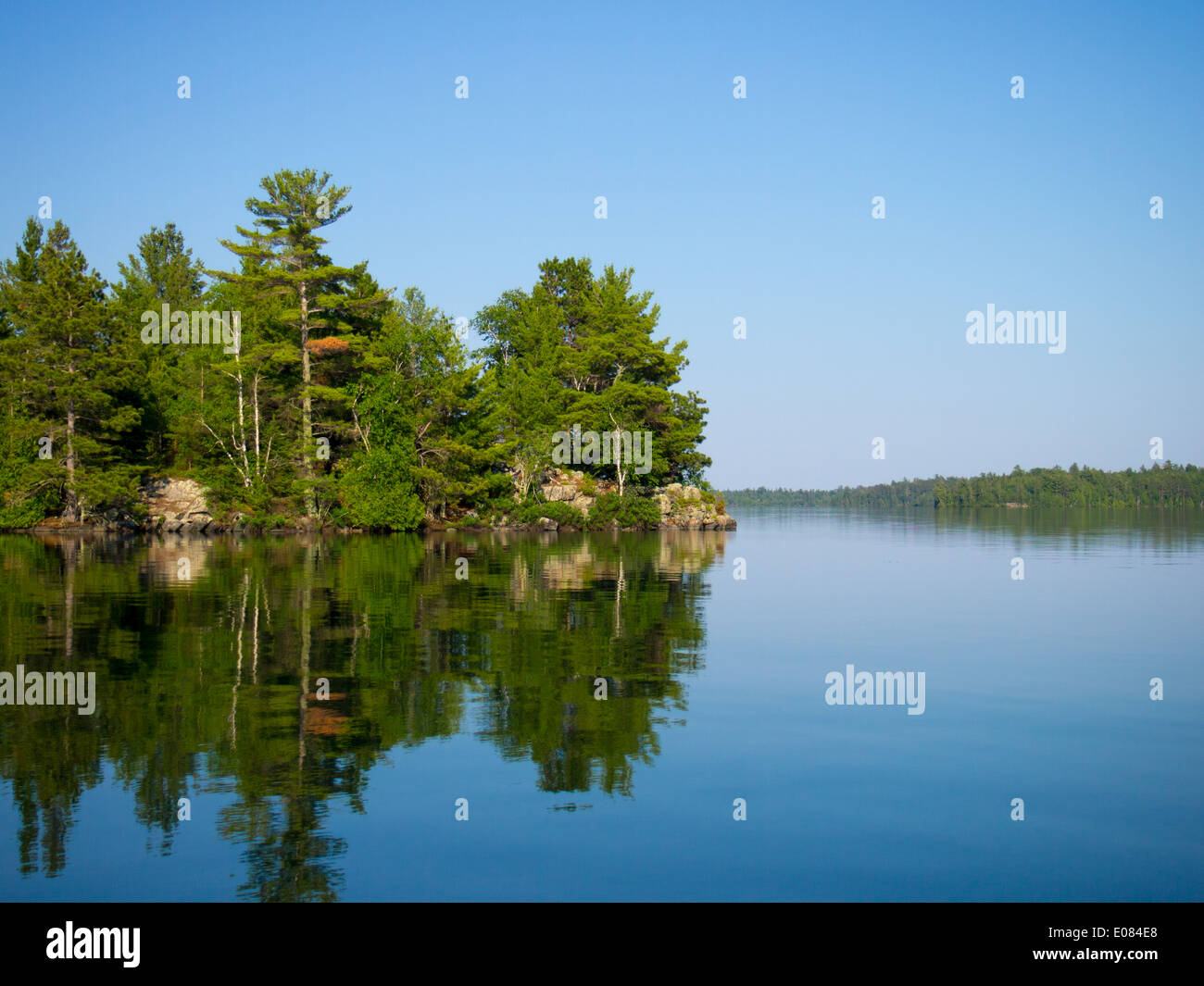 Crow Lake Ontario Stock Photo - Alamy