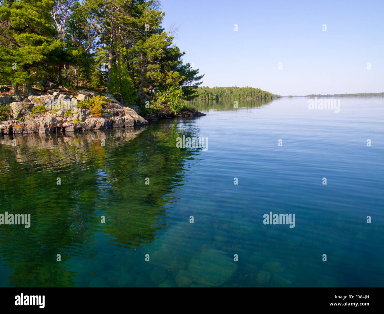 Crow Lake Ontario Stock Photo - Alamy