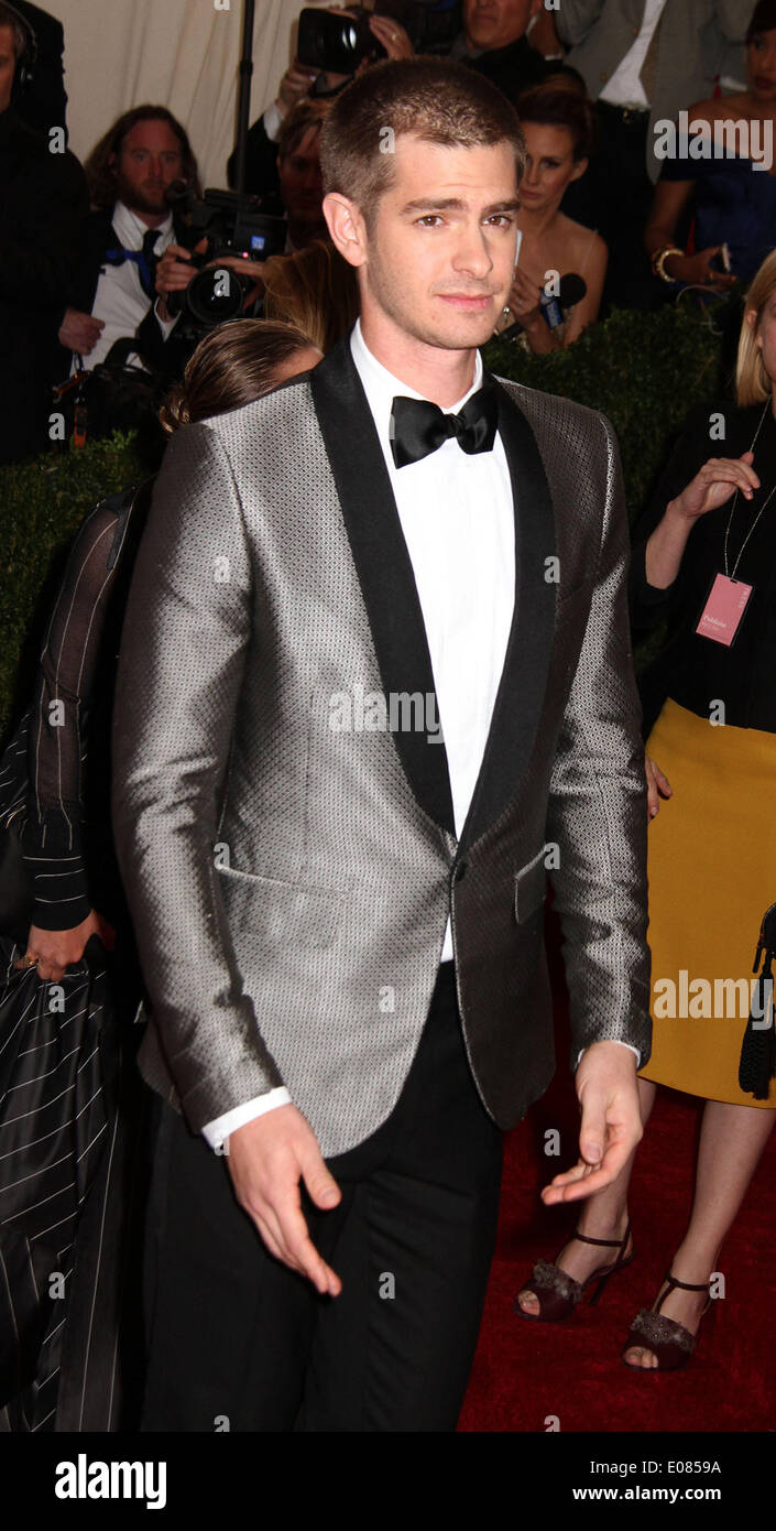 New York, New York, USA. 5th May, 2014. Actor ANDREW GARFIELD attends ...