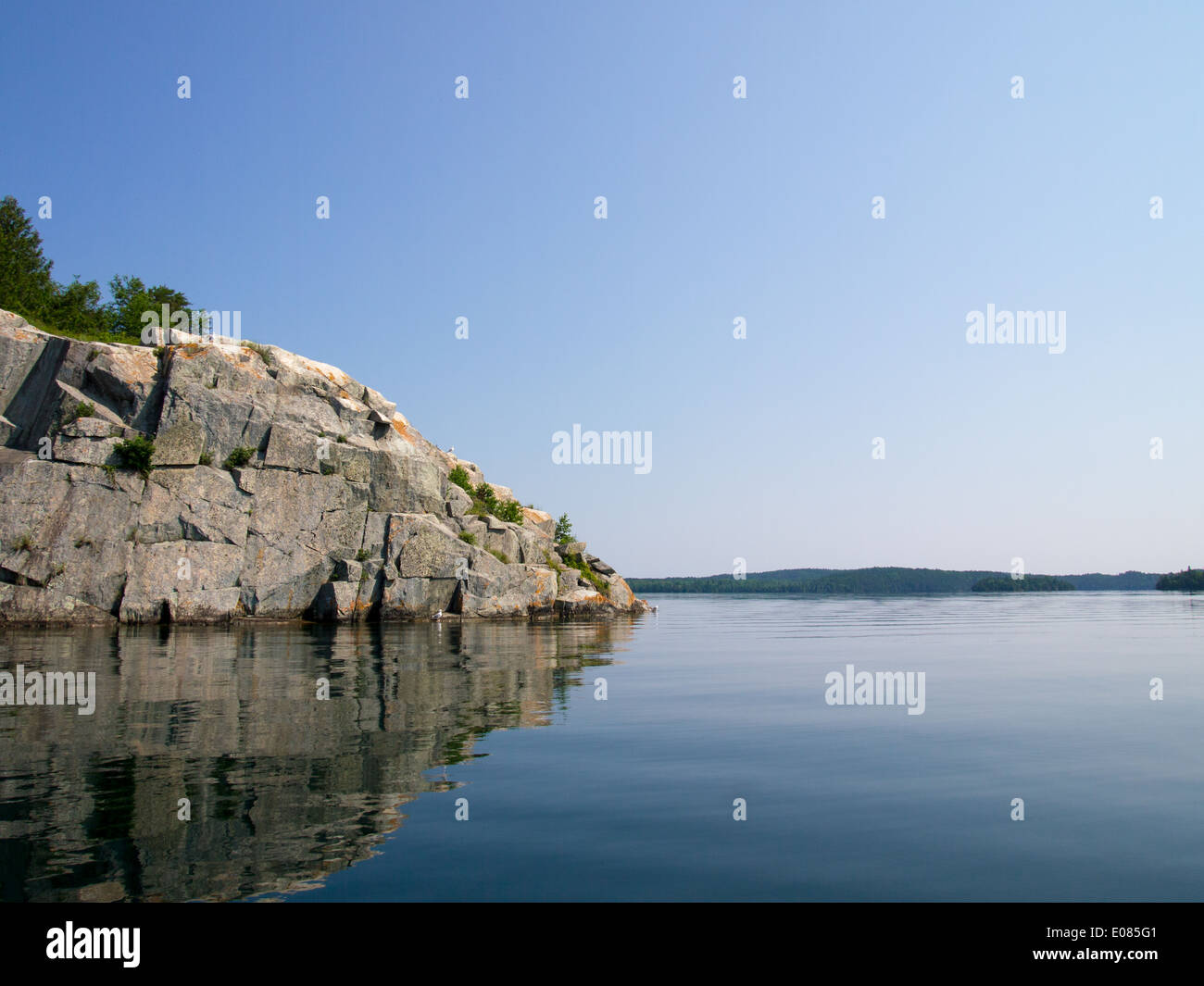 Crow Lake Ontario Stock Photo - Alamy