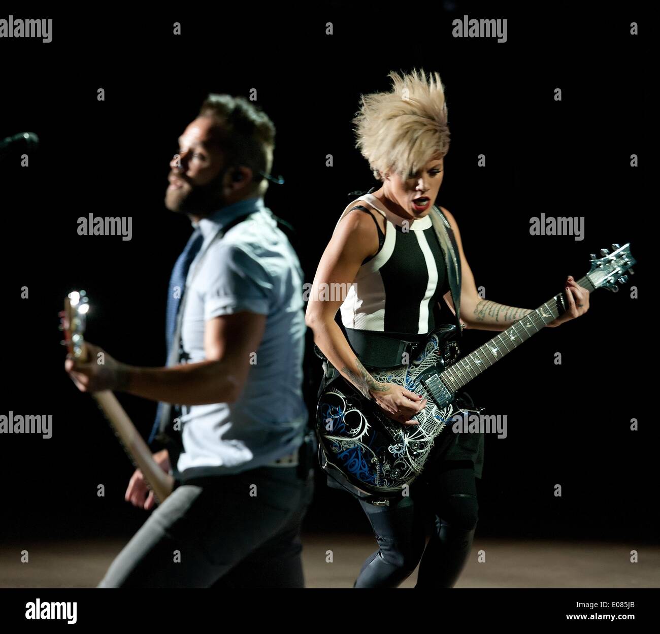 Morrison, Colorado, USA. 4th May, 2014. Skillet Christian Rock Band ...