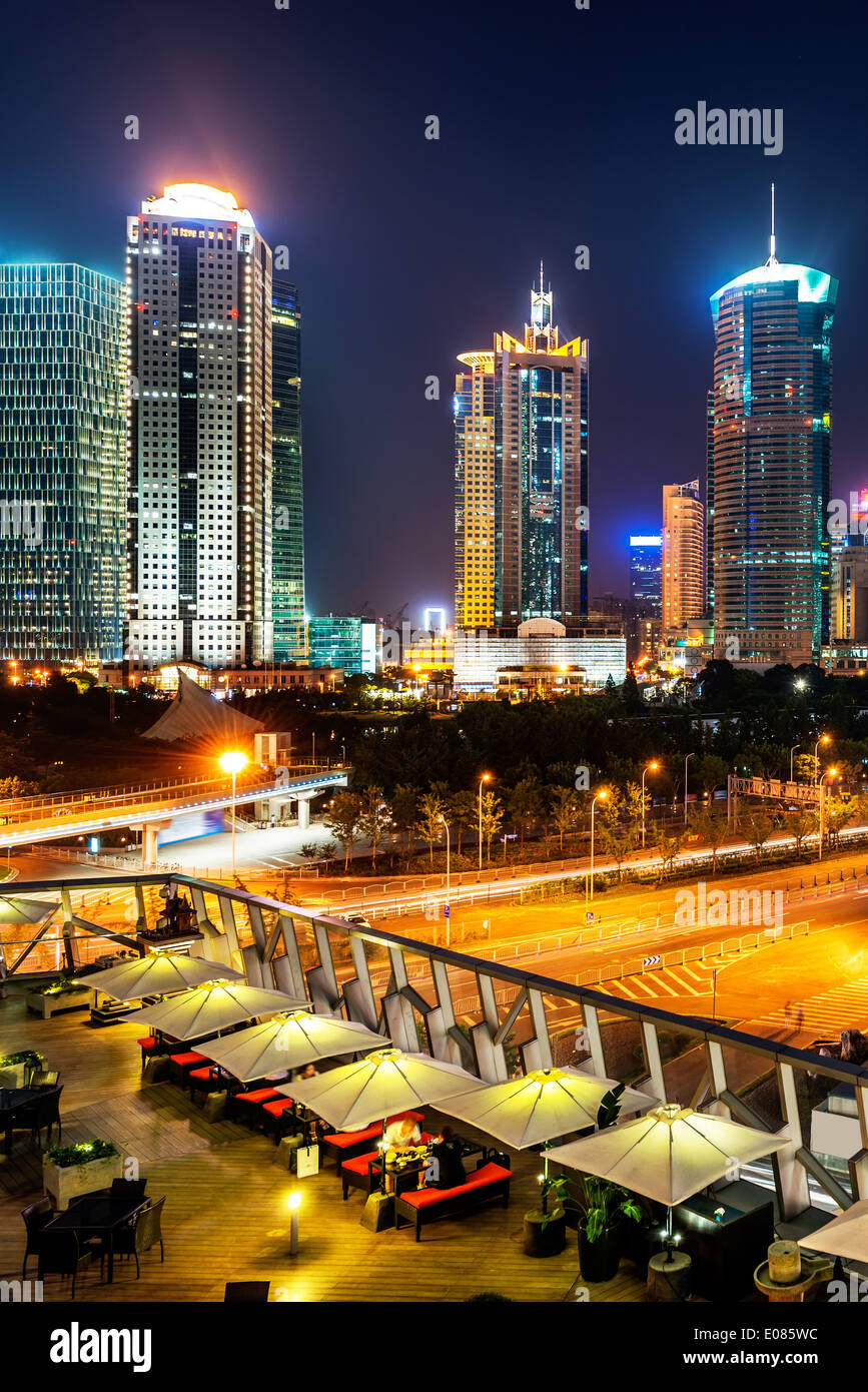 the modern building of the lujiazui financial centre in shanghai china ...