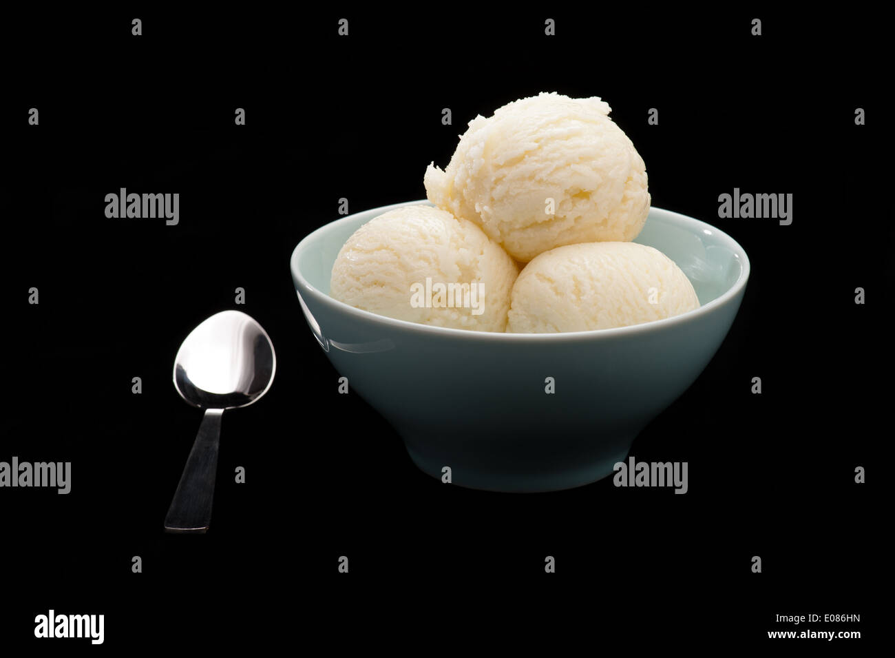 Ice Cream cup isolated over color background Stock Photo - Alamy