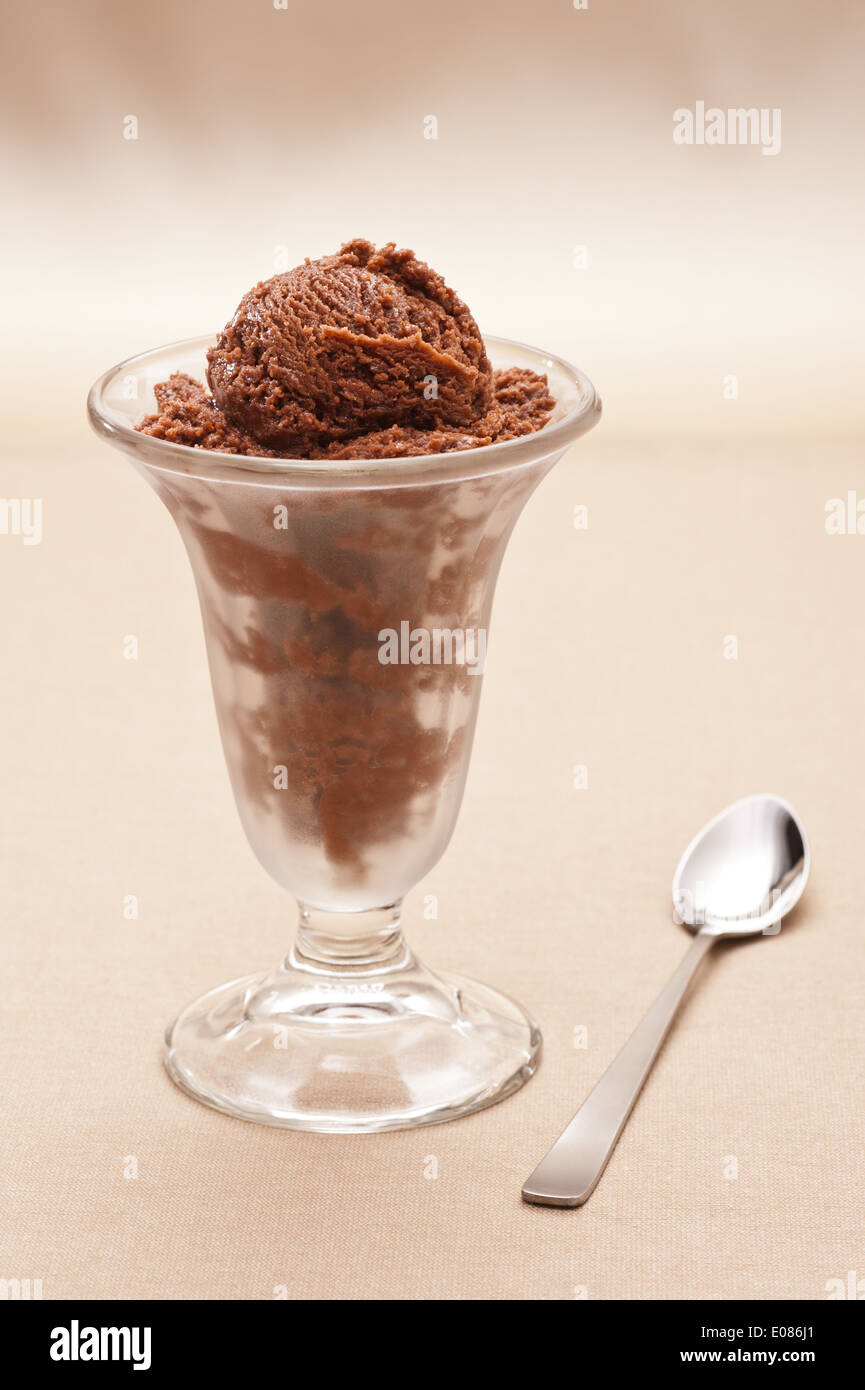 Ice Cream cup isolated over color background Stock Photo - Alamy