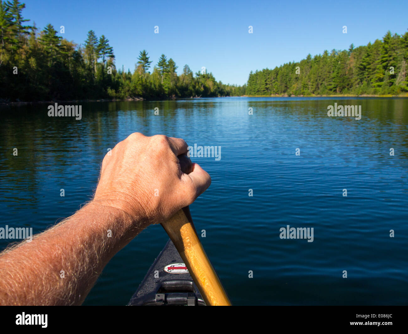 Boundary waters minnesota canoe hi-res stock photography and images - Alamy