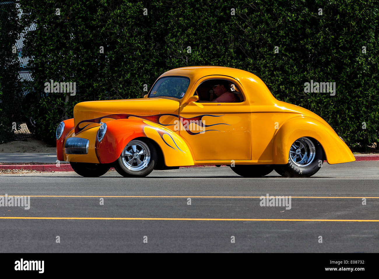 A 1940 Willys coupe Stock Photo - Alamy