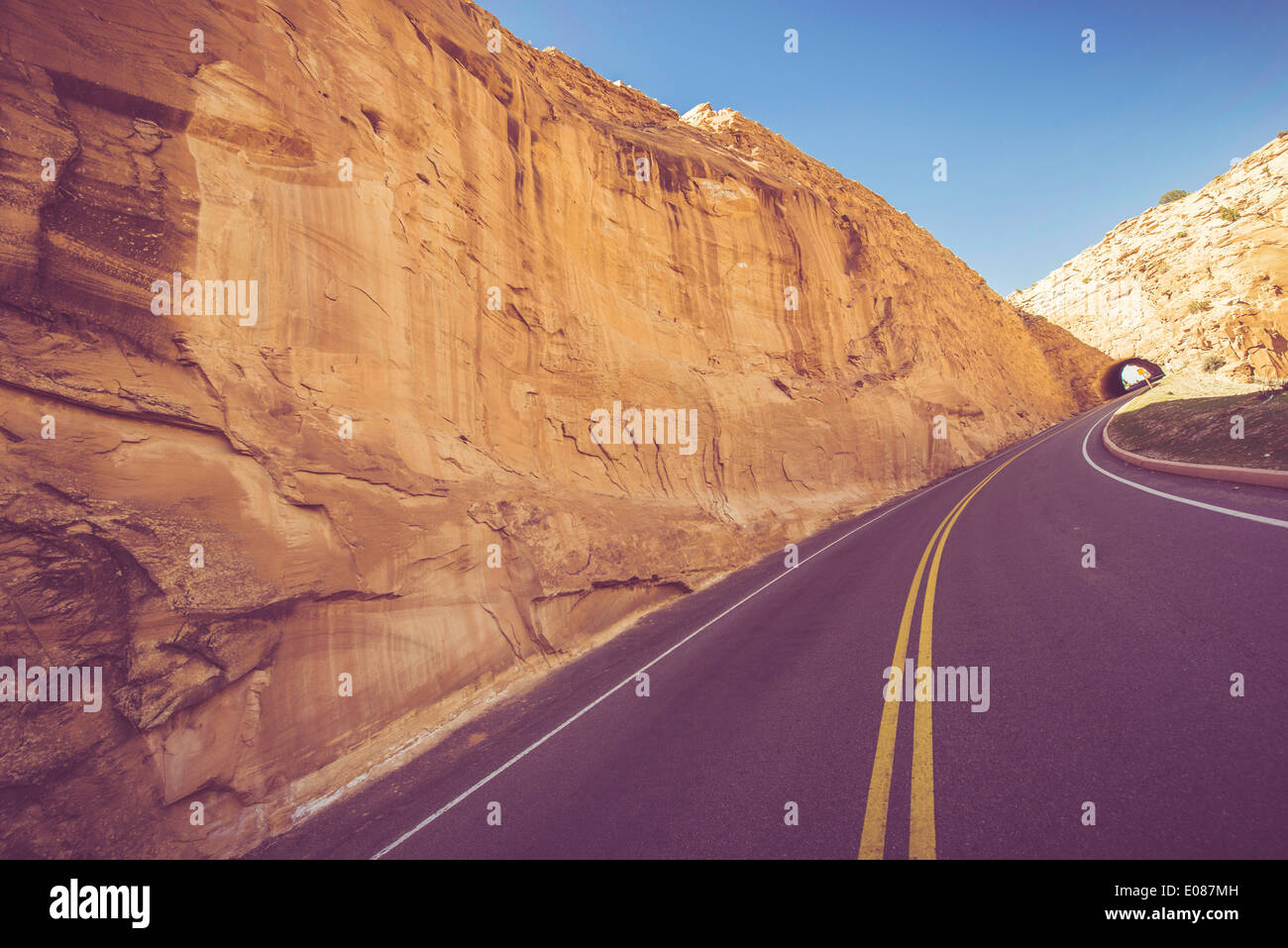 American West Trip. Colorado and Utah Border Stock Photo - Alamy