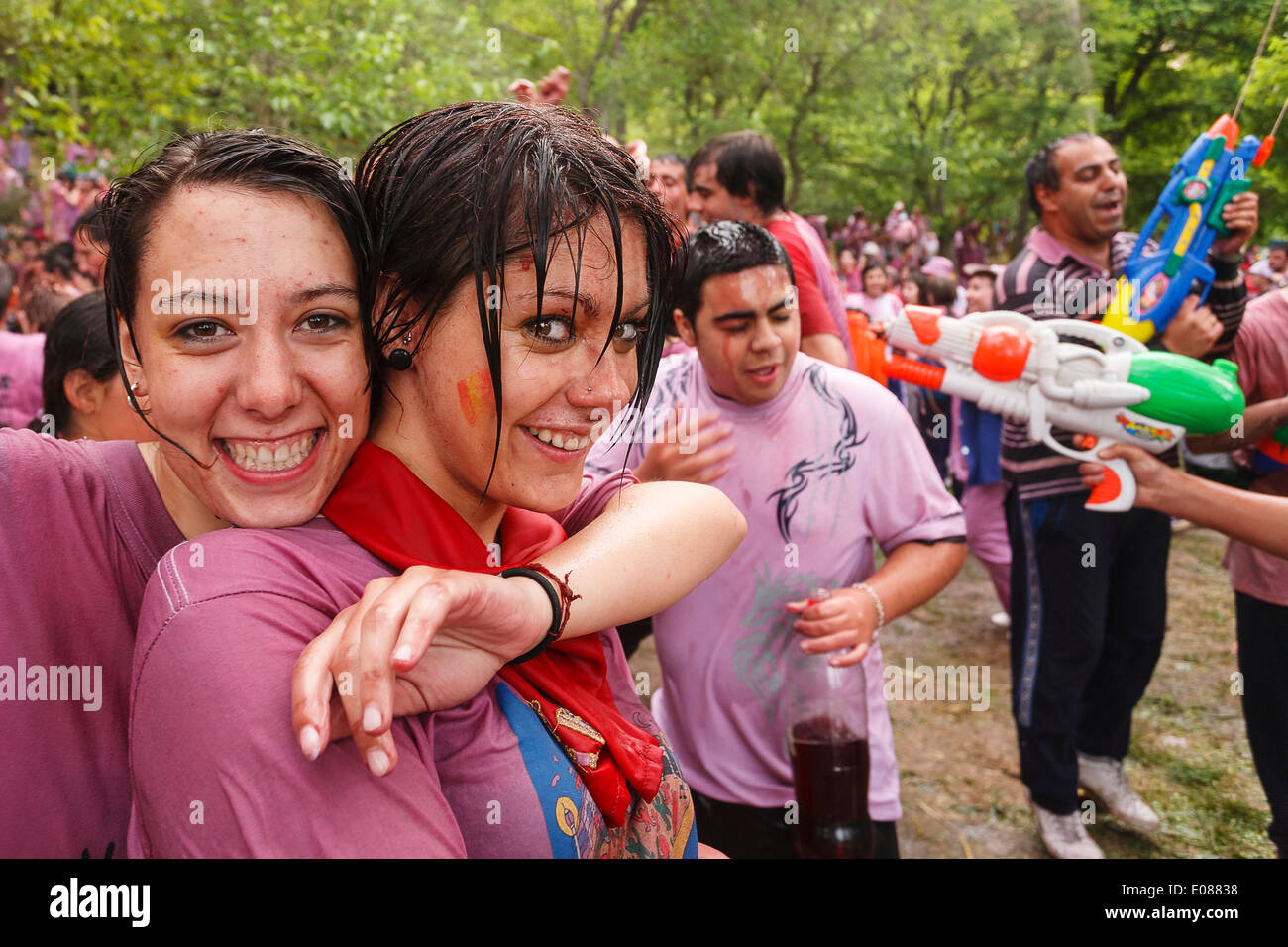 Batalla del vino hi-res stock photography and images - Alamy