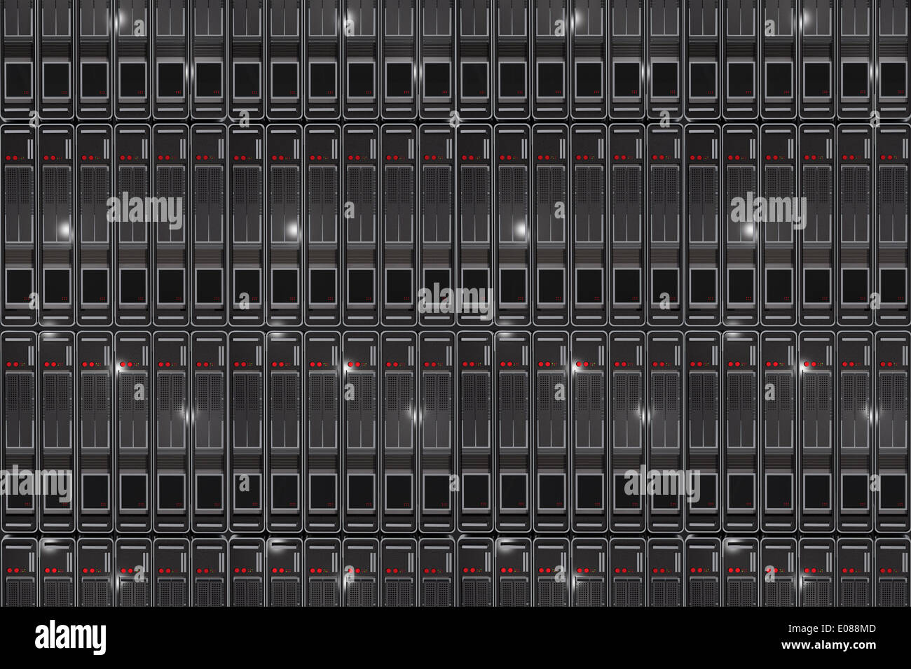 Server Racks Background. Modern Servers Backdrop Stock Photo - Alamy