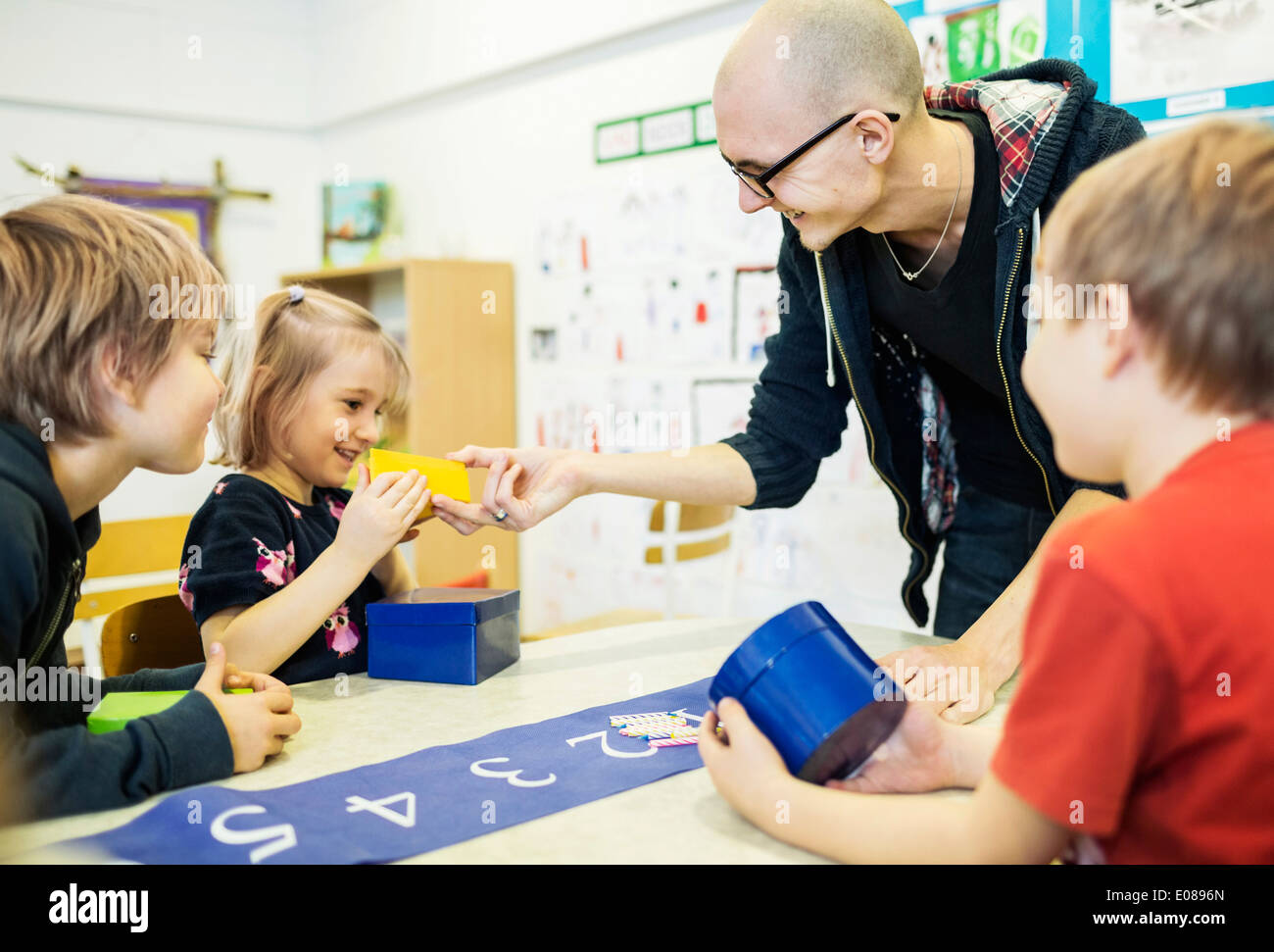 Kindergarten training school hi-res stock photography and images - Alamy