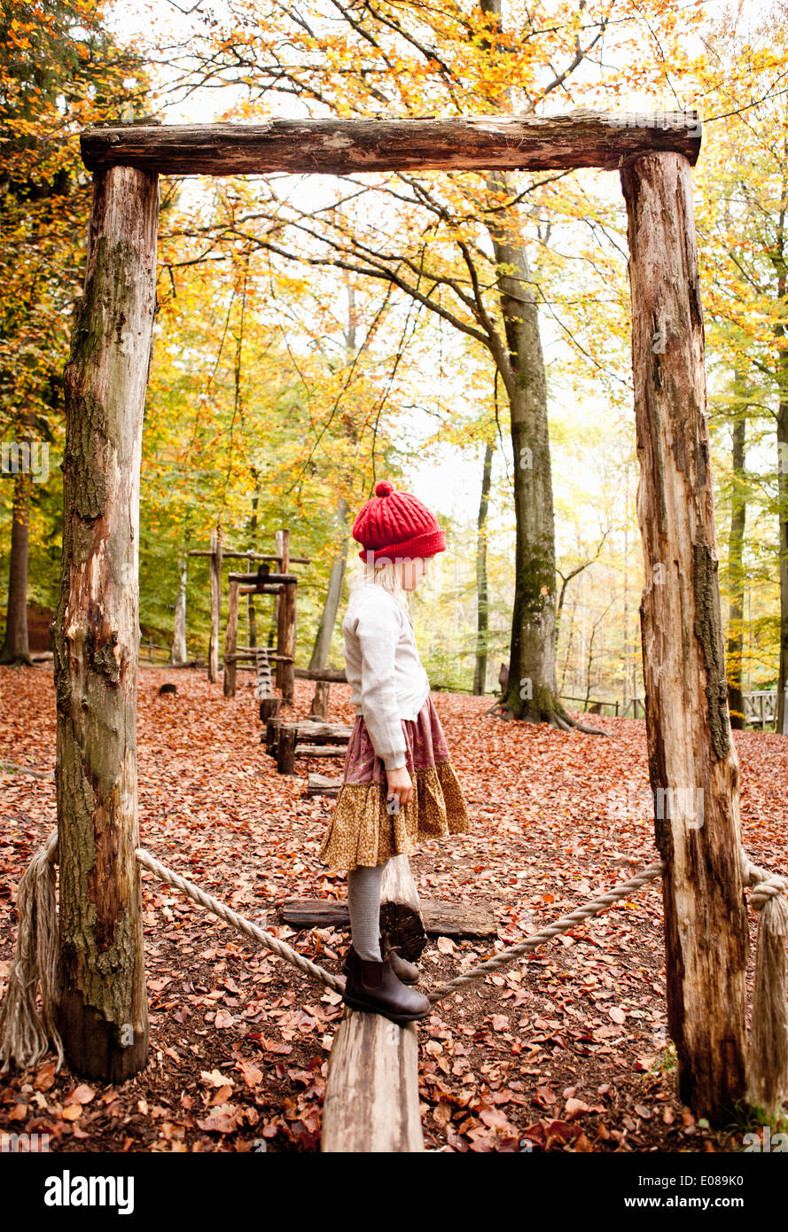 Child stood in forest hi-res stock photography and images - Alamy