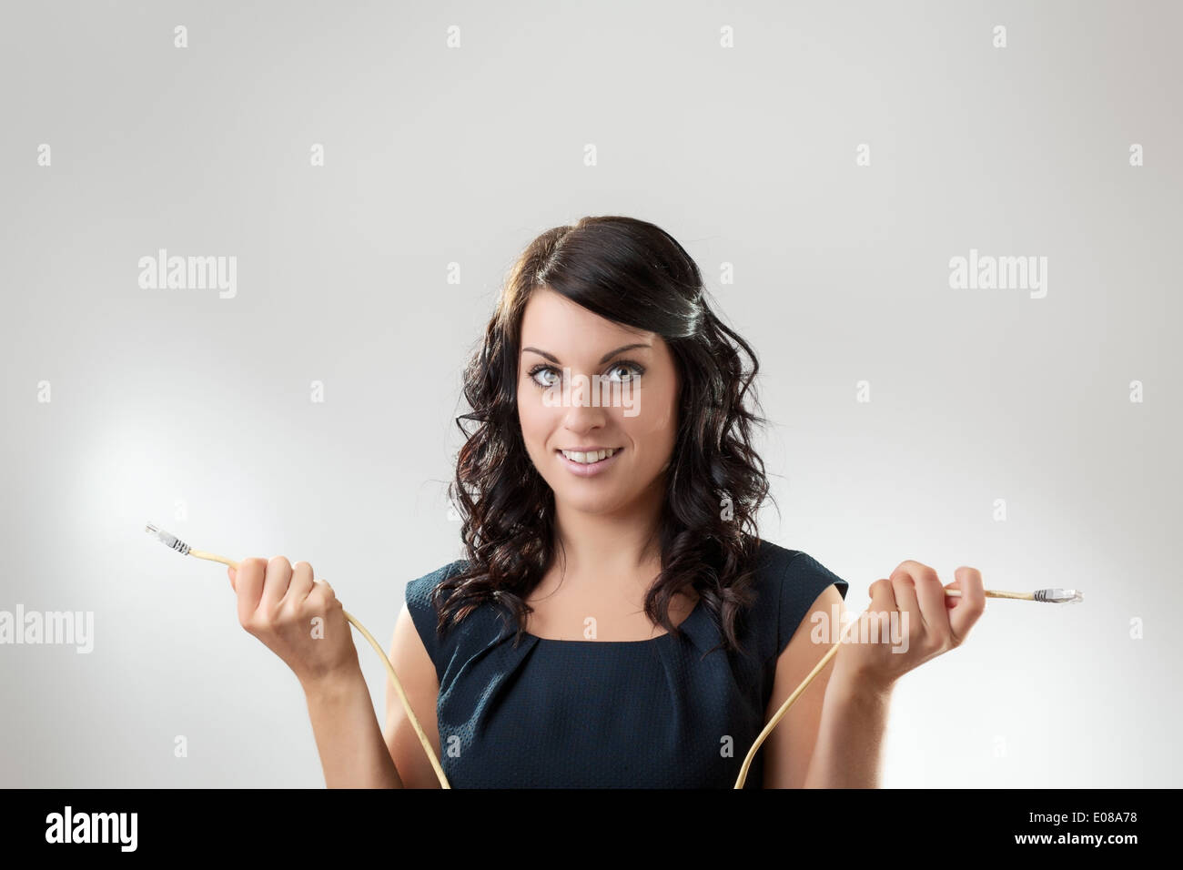 Confused beautiful woman questioning hi-res stock photography and ...