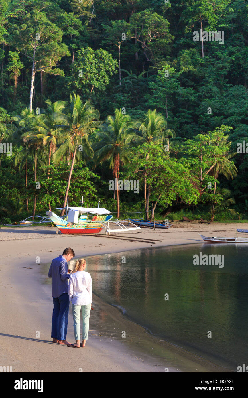 Philippines, Palawan, Port Barton, Turtle Bay (MR Stock Photo - Alamy