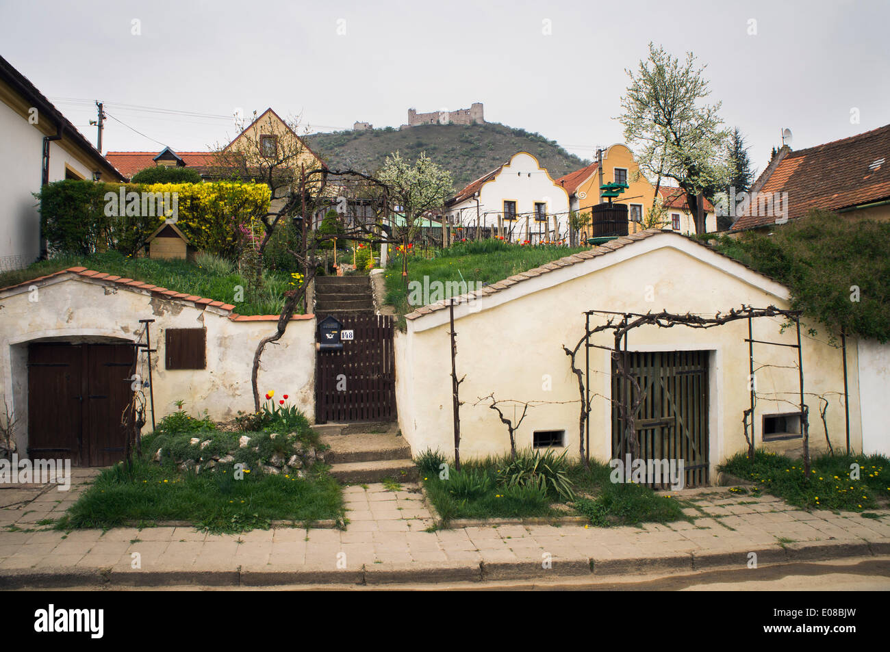 Pavlov, Pollau, village, The Palava Landscape Protected Area, Devicky ...