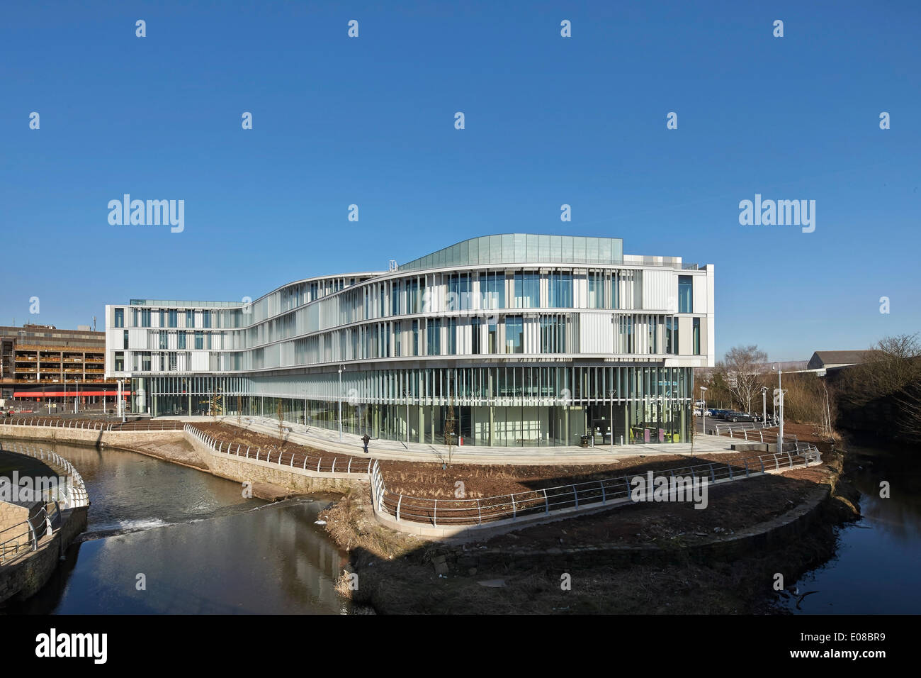 Number One Riverside, Rochdale, United Kingdom. Architect ...