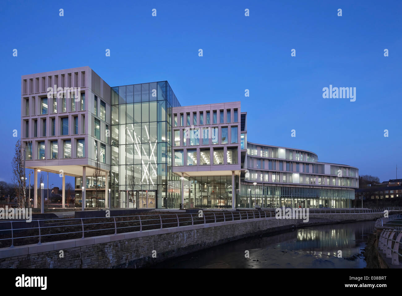 Number One Riverside, Rochdale, United Kingdom. Architect ...