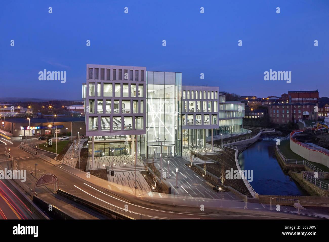 Number One Riverside, Rochdale, United Kingdom. Architect ...
