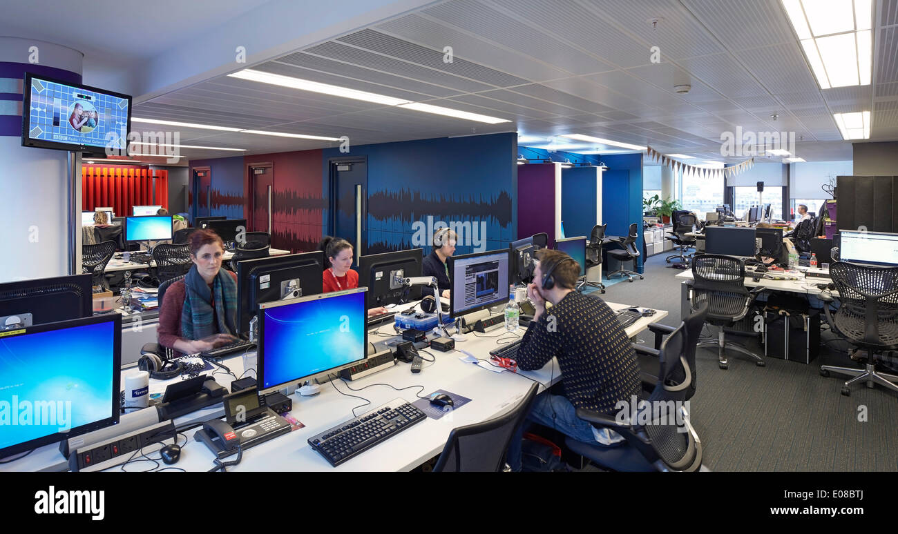 BBC Broadcasting House, London, United Kingdom. Architect: HOK ...