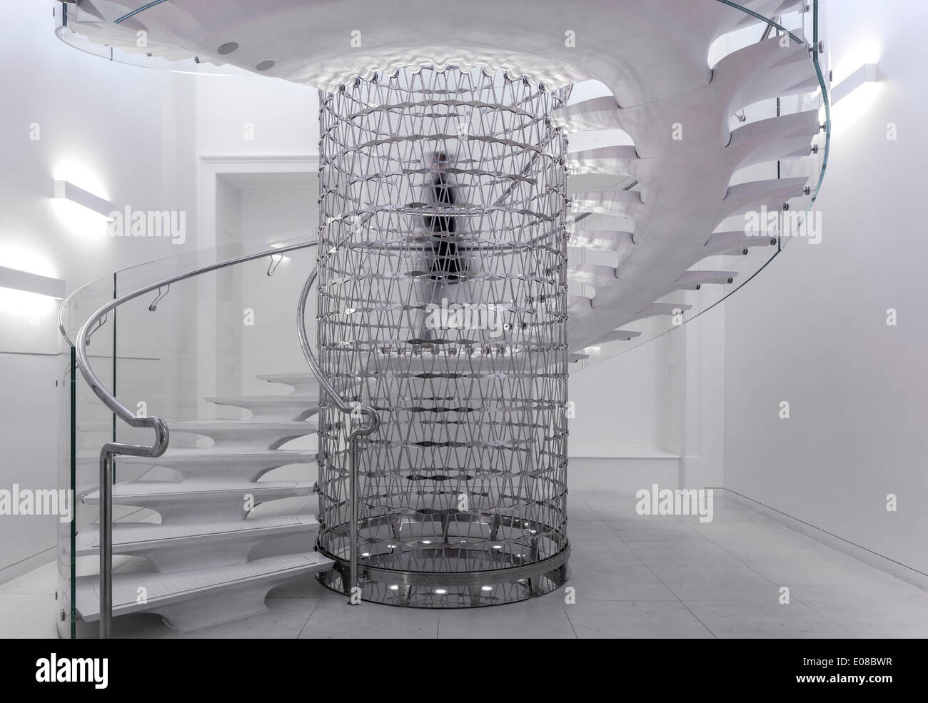 Staircase in Somerset House, London, United Kingdom. Architect: Eva ...