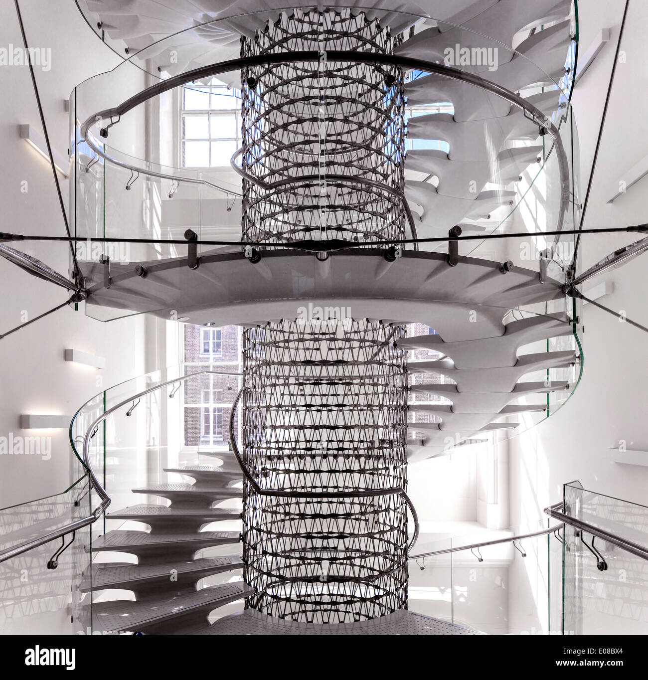 Staircase in Somerset House, London, United Kingdom. Architect: Eva ...