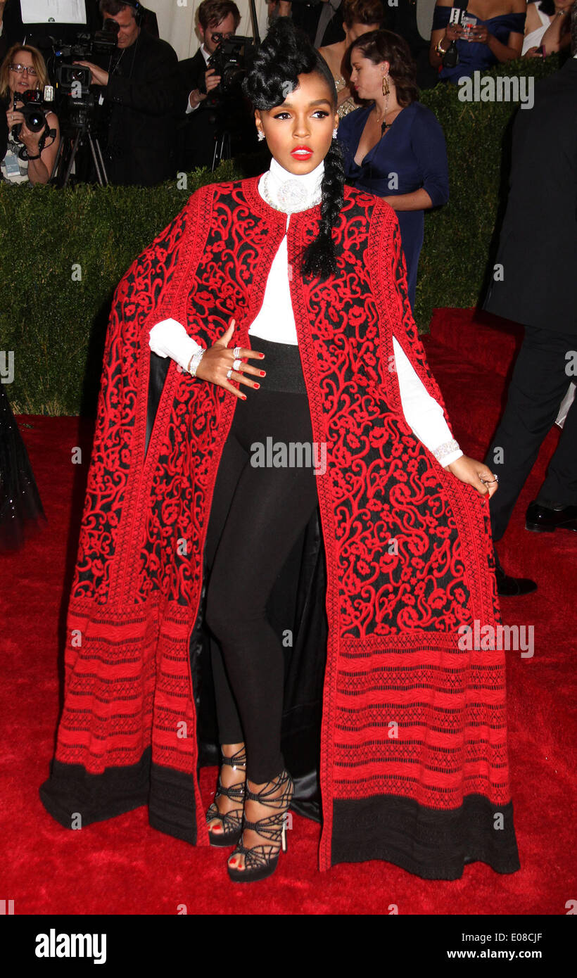 New York, New York, USA. 5th May, 2014. Singer JANELLE MONAE attends ...