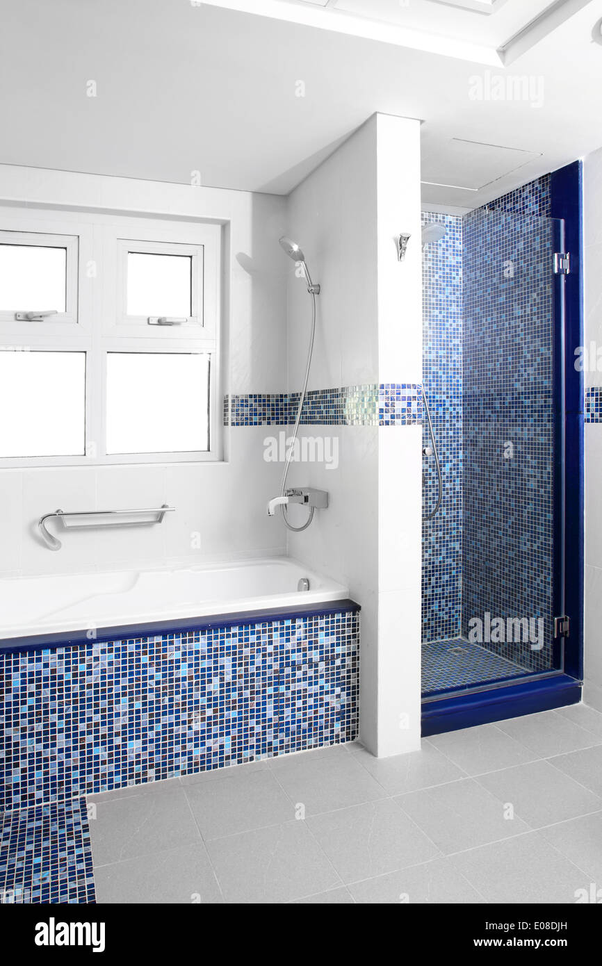 beautiful interior of modern toilet in bright colors Stock Photo - Alamy