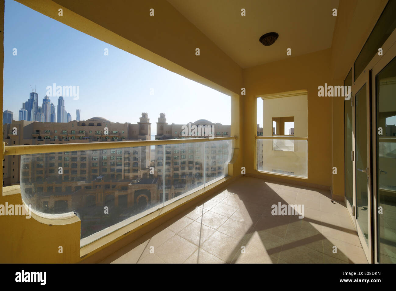modern and stylish interior of european balcony Stock Photo - Alamy