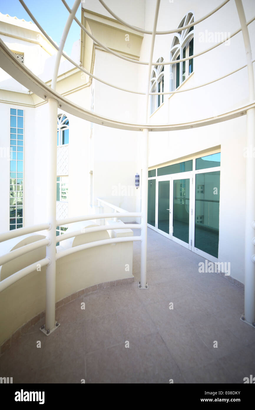 modern and stylish interior of european balcony Stock Photo - Alamy