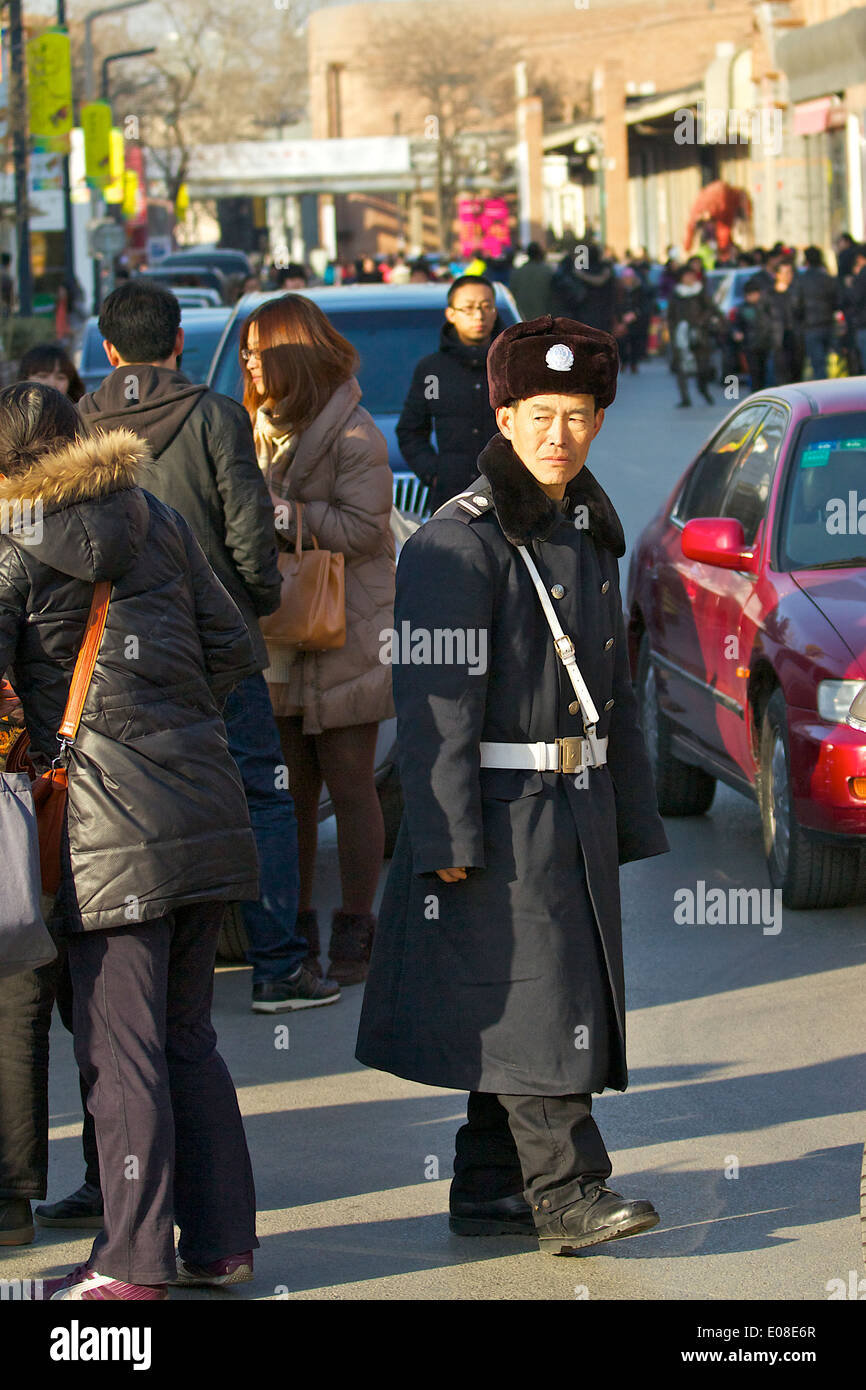 Beijing traffic police hi-res stock photography and images - Alamy