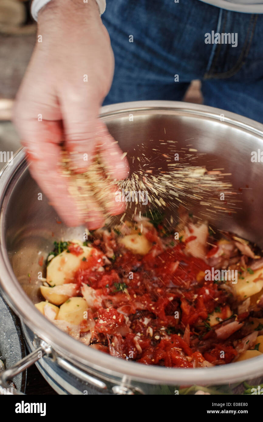 Seasoning preparation hi-res stock photography and images - Alamy